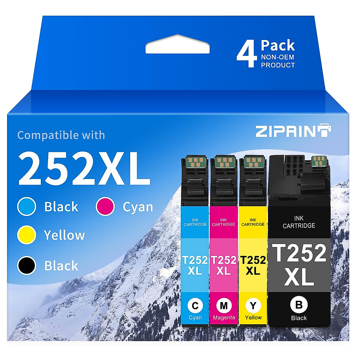 ZIPRINT Remanufactured Ink Cartridge Replacement for Canon PG-240XL CL-241XL 240 241 240XL 241XL for Pixma MG3620 MG3220 MG2220 MG2120 MX432 MX472 MX532 MG3520 MX452 MX459 Printer (Black, Tri-Color)