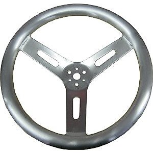 Bryke Racing Aluminum Steering Wheel Big Pro Grip 15" IMCA Dirt Modified Circle Track