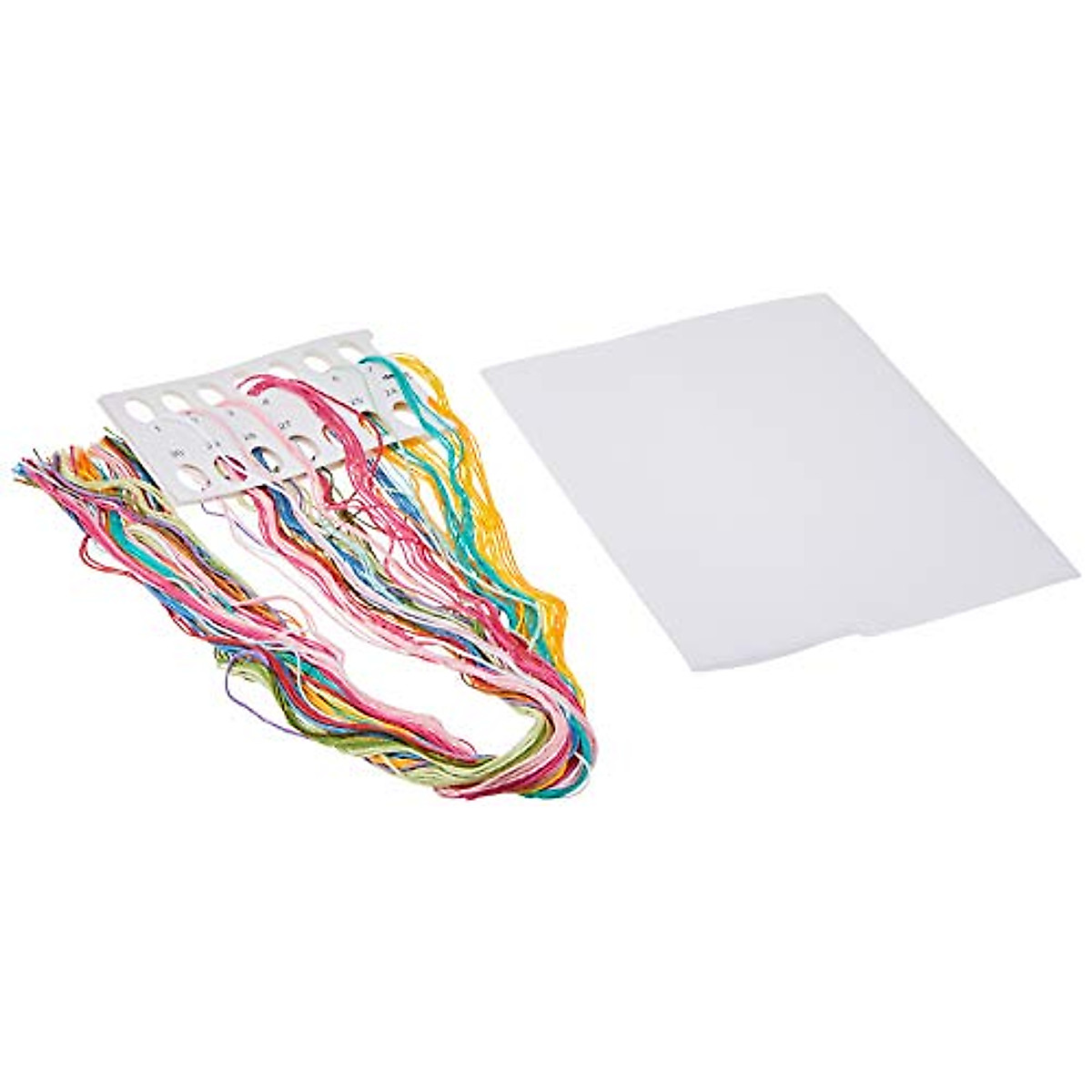 Design Works Crafts, 10" x 10" Counted Cross Stitch Kit, Stronger, White