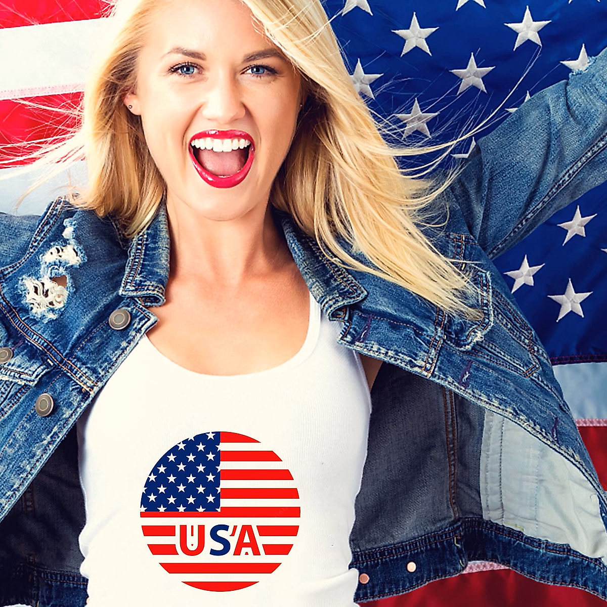 Breast Cancer Awareness Photo Booth Props Independence Day HTV Vinyl Heat Transfer Vinyl Rainbow Stripe Pattern Vinyl Vinyl Bundling Roll Soft Metal HTV Vinyl For Ironing Violin Stickers (F, One Size)