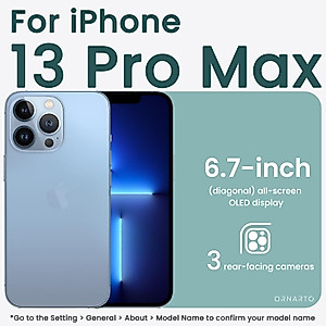 ORNARTO Compatible with iPhone 13 Pro Max Case 6.7", Slim Liquid Silicone 3 Layers Full Covered Soft Gel Rubber Case Cover 6.7 inch-Cactus