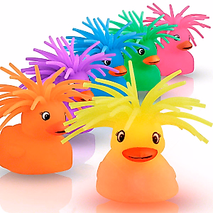 Light Up Funky Flashing Disco Duck (Set of 6)
