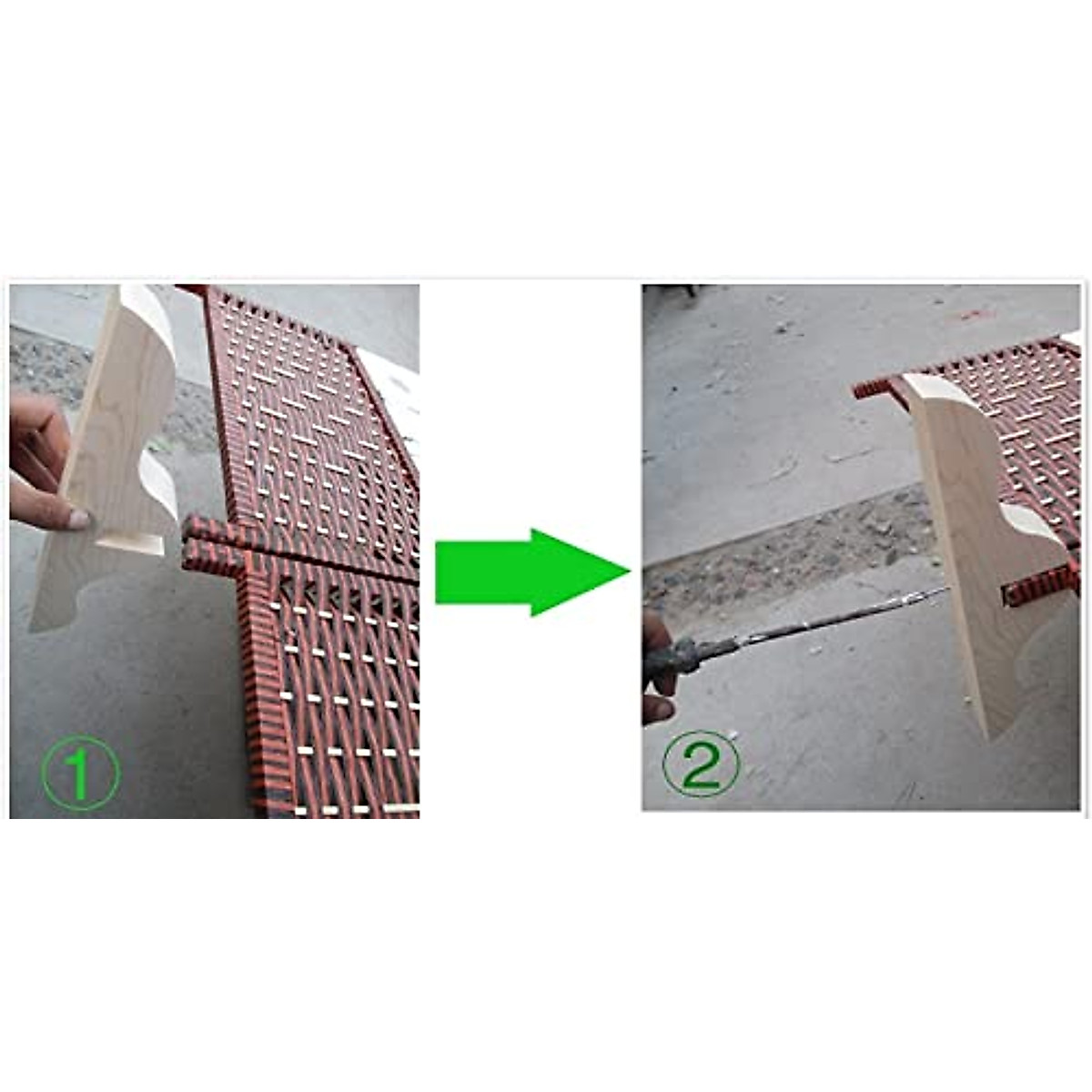 2pcs Wooden Room Divider Stand - Folding Privacy Screen Holder Thickened Base for Home Hotel Room - Bedroom Dressing Room Panel Bracket (A Stand)