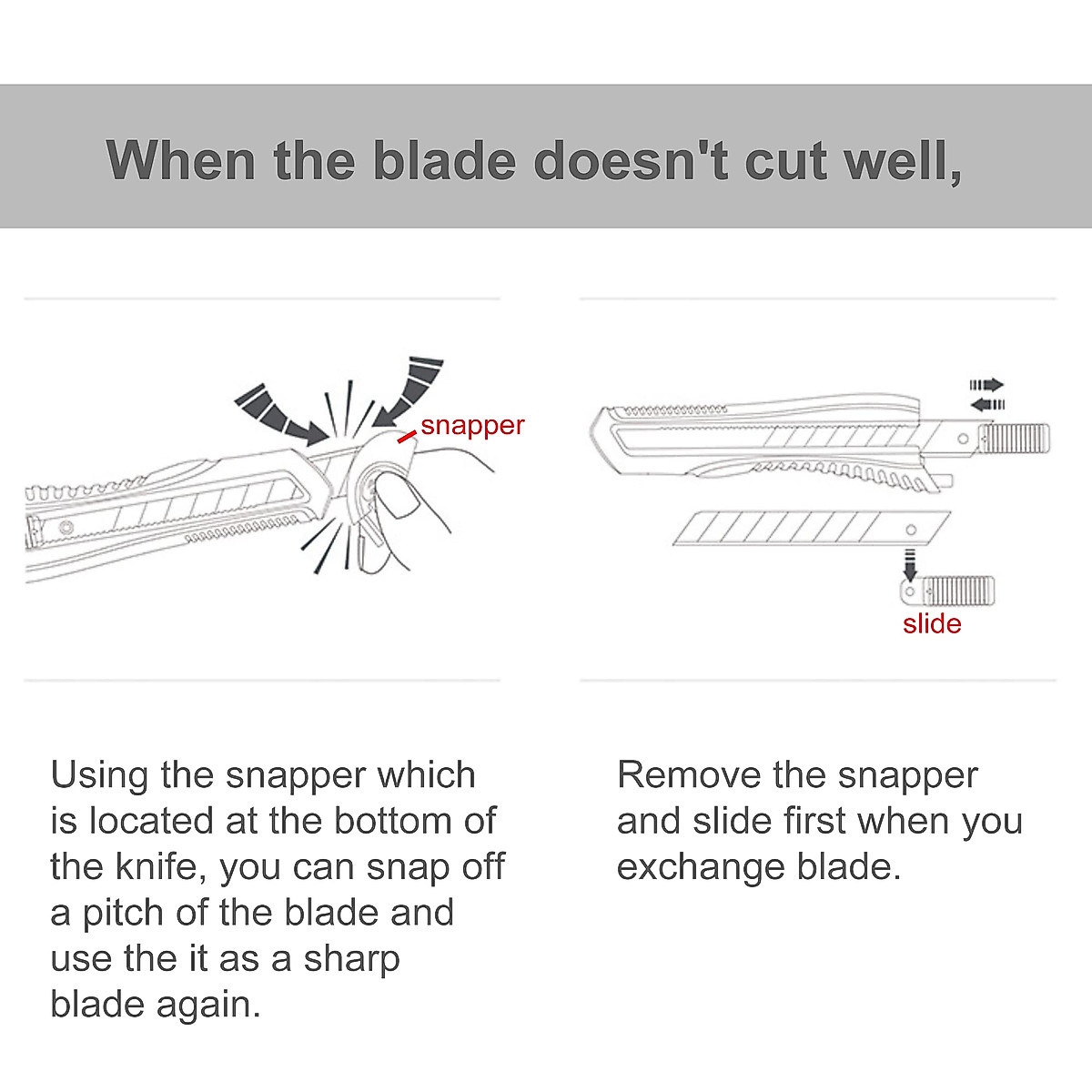 10 Pcs, DORCO Professional Quality Utility Box Cutter Knife L301 - Auto-Lock Safety System, Large Design, Retractable, Built-In Snap-Off Tool, Replaceable Carbon Steel Blade - 18mm