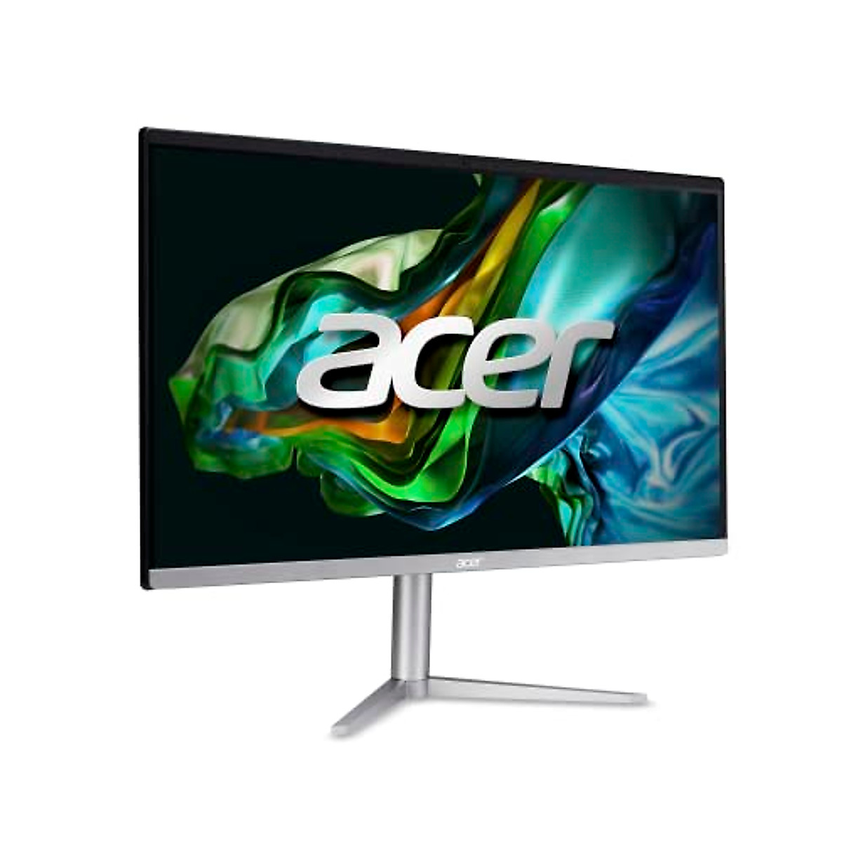 Acer Aspire C24-1300-UR32 AIO Desktop | 23.8" Full HD IPS Display | AMD Ryzen 5 7520U Quad-Core Processor | AMD Radeon 610M Graphics | 8GB LPDDR5 | 512GB PCIe SSD | Wi-Fi 6E | Windows 11 Home,Black