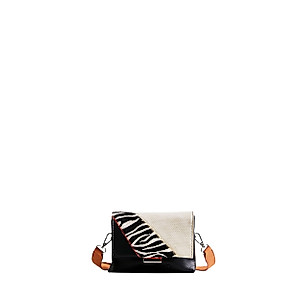 Desigual woMens Casual Across Body Bag, Brown, U US