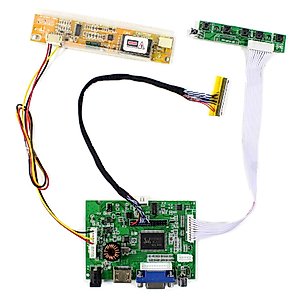 HDMI VGA 2AV LCD Controller Board for 15.6 inch LP156WH1 LTN156AT01 N156B3 B156XW01 1366x768 30Pins LCD Display
