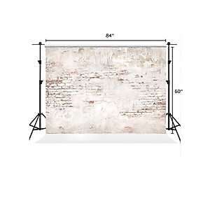Kate 7×5ft Brick Wall Backdrop Brick Photography Backdrop Fabric Background Seamless Photo Studio Props for Video Pictures