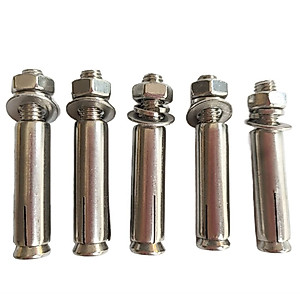 Stainless Steel Expansion Bolts M6x60mm External Hex Expansion Bolt (5 Pack)