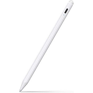Stylus Pen for iPad with Palm Rejection& Fast Charge, Active Pencil Compatible with (2018-2022) Apple iPad Pro (11/12.9 Inch),iPad Air 3/4/5,iPad10/9/8/7/6, iPad Mini 5/6
