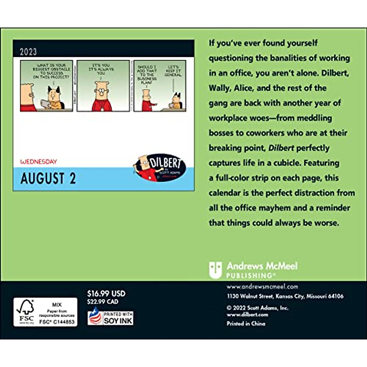 Dilbert 2023 Day-to-Day Calendar
