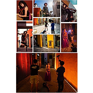 GODOX AD200 Pro AD200Pro 200Ws 2.4G Flash Strobe, Speedlight 1/8000s HSS, 500 Full Power Flashes, 0.01-1.8s Recycling, 2900mAh Battery, Bare Bulb/Speedlite Fresnel Flash Head, Pocket Flash Monolight