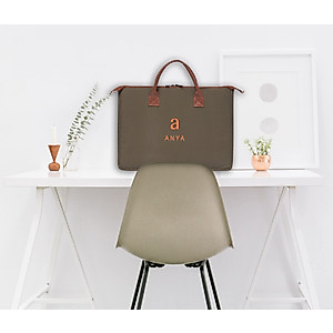 ANYA Art portfolio bag, artist carrying case, storage bag for artwork, posters with zipper and handles, light weight art bag for professionals, students KONST