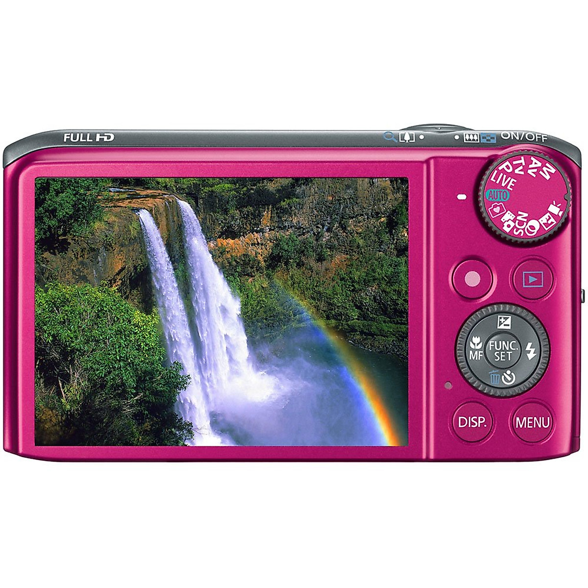 Canon PowerShot SX260 HS 12.1 MP CMOS Digital Camera with 20x Image Stabilized Zoom 25mm Wide-Angle Optical Lens and 1080p HD Video (Red)