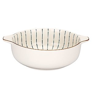 MDZF SWEET HOME Ceramic Large Noodle Bowl 68 Oz Soup bowl Salad Bowl