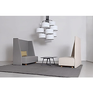 River 'Stone' Coffee Table. All solid Hardwood. Highest quality on Amazon.