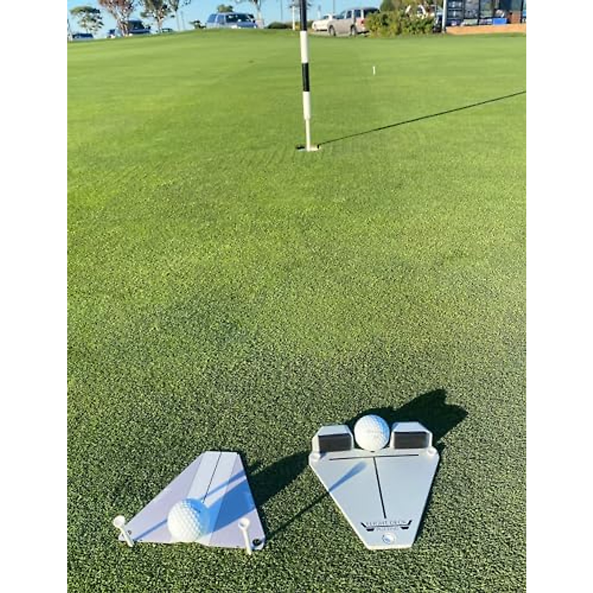 The Flight Deck Tour Kit: a USA-made comprehensive 3-in-1 system That includes The Flight Deck Tour, a premium Stainless Steel Mirror, and a Start Line Trainer. Outdoor use, Easy set up, portable.