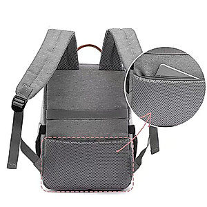 CINGHI LUSSO Diaper Bags Nappy Changing Bag with USB Port Large Capacity Travel Backpacks With Wet and Dry Separation Bag