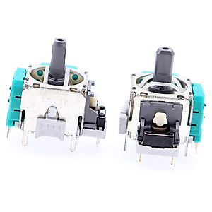 Deal4GO 2-Pack 3D Analog Stick Internal Joystick Modules Thumbstick Replacement for Xbox one Controller (Model 1537 1708 1697 1698)