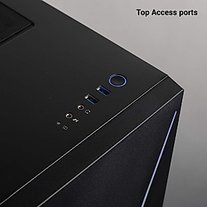 iBUYPOWER Gaming PC Computer Desktop 1000iV2 (Intel i7-10700F 2.9GHz, NVIDIA GeForce RTX 2060 6GB, 16GB DDR4 RAM, 480GB SSD, 2TB HDD, WiFi Ready, Windows 10 Home)