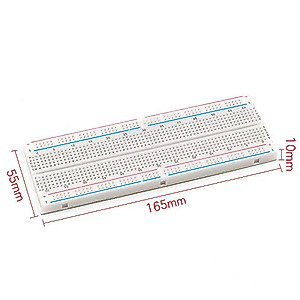 1pcs Breadboard 830 Point PCB Board MB-102 MB102 Test Develop DIY kit nodemcu raspberri pi 2 LCD High Frequency