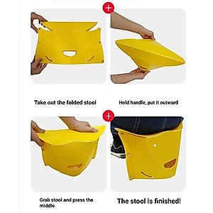 GLAMORE Folding Step stools, Beach Chairs, Sand Digging Toys (Light Green)