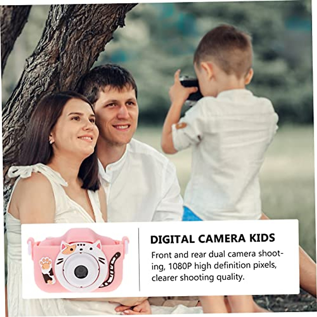 Milisten Digital Camera 2pcs Portable Cat Digital Boys Camera Toy Selfie P Recorder Gaming Mini for Girls Video Children Cameras Cartoon Toddler Kids Toddler Camera