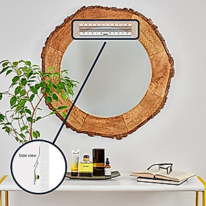 OOK French Cleat, Picture and Mirror Hanger with Hardware, 100lb, Aluminum, 533208