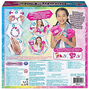 Twisty Petz, Series 4, Purrella Kitty Bundle with Cuddlez Plush and 2 Collectible Bracelets