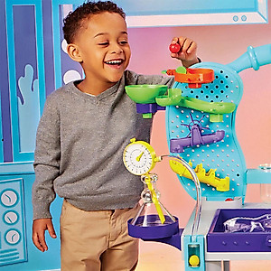 Little Tikes STEM Jr. Wonder Lab Toy with Experiments for kids Multicolor, 28.00 L x 16.00 W x 33.50 H Inches