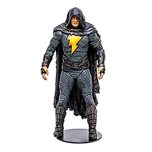 McFarlane Toys DC Black ADAM Movie 7IN Figures - Black ADAM with Cloak