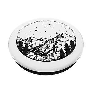 To The Stars Who Listen And The Dreams That Are Answered PopSockets Swappable PopGrip