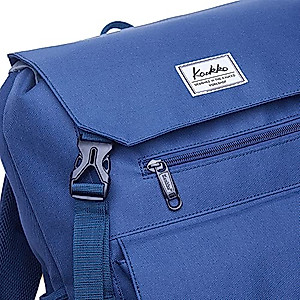 KAUKKO Stylish Oxford Fabric Backpack Travel Rucksack lightweight Hiking Bag Satchel BLUE,18L