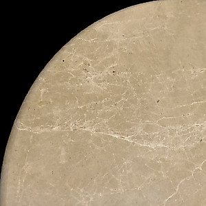 Light Emperador Marble Both Side Polished Bathroom Corner Shelf 9''x9''