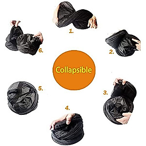 Lalifebuss Herb Drying Rack Hanging, Collapsible Mesh Dry Rack Net Dryer with S Hook, Garden Gloves