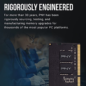 PNY Performance 8GB DDR4 2400MHz (PC4-19200) CL17 1.2V Notebook/Laptop (SODIMM) Computer Memory – MN8GSD42400