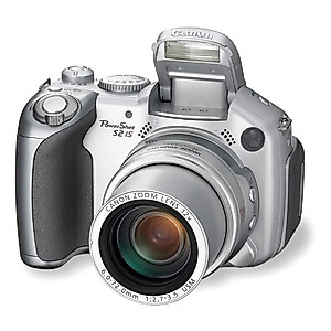 Canon Powershot S2 IS 5MP Digital Camera with 12x Optical Image Stabilized Zoom (OLD MODEL)
