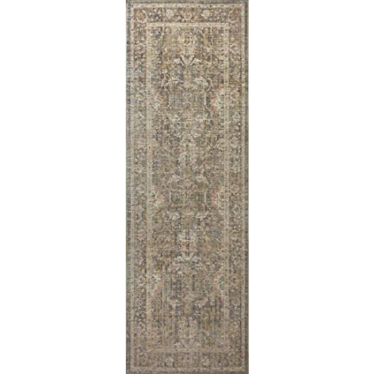 Loloi Chris Loves Julia x Rosemarie Collection ROE-01 Area Rug 7'-10" x 10' Sage/Blush Rectangular