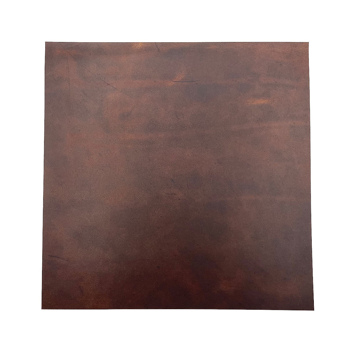 Biocca Boutique - Premium Genuine Leather Square for Crafts - 12" X 12" (2-Pack) - Free Extra Pieces Included!