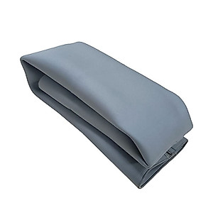 ikasus Insulated Hose Cover for Portable Air Conditioners Universal Fit Both 5 inch and 5.9 inch Diameter Exhaust Duct Vent Hose Cover Air Conditioner Energy Saving Dust Hose Protective Cover Gray