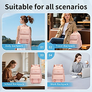 Backpack for Kids,Backpacks for School Light Backpack Suitable for Over 6 years old(Pink)