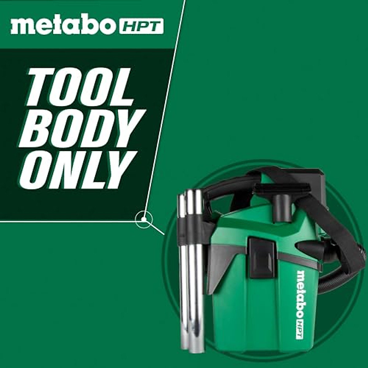 Metabo HPT 18V MultiVolt™ 1.6 Gallon Compact Wet/Dry Vacuum | Tool Only - No Battery | RP18DAQ4