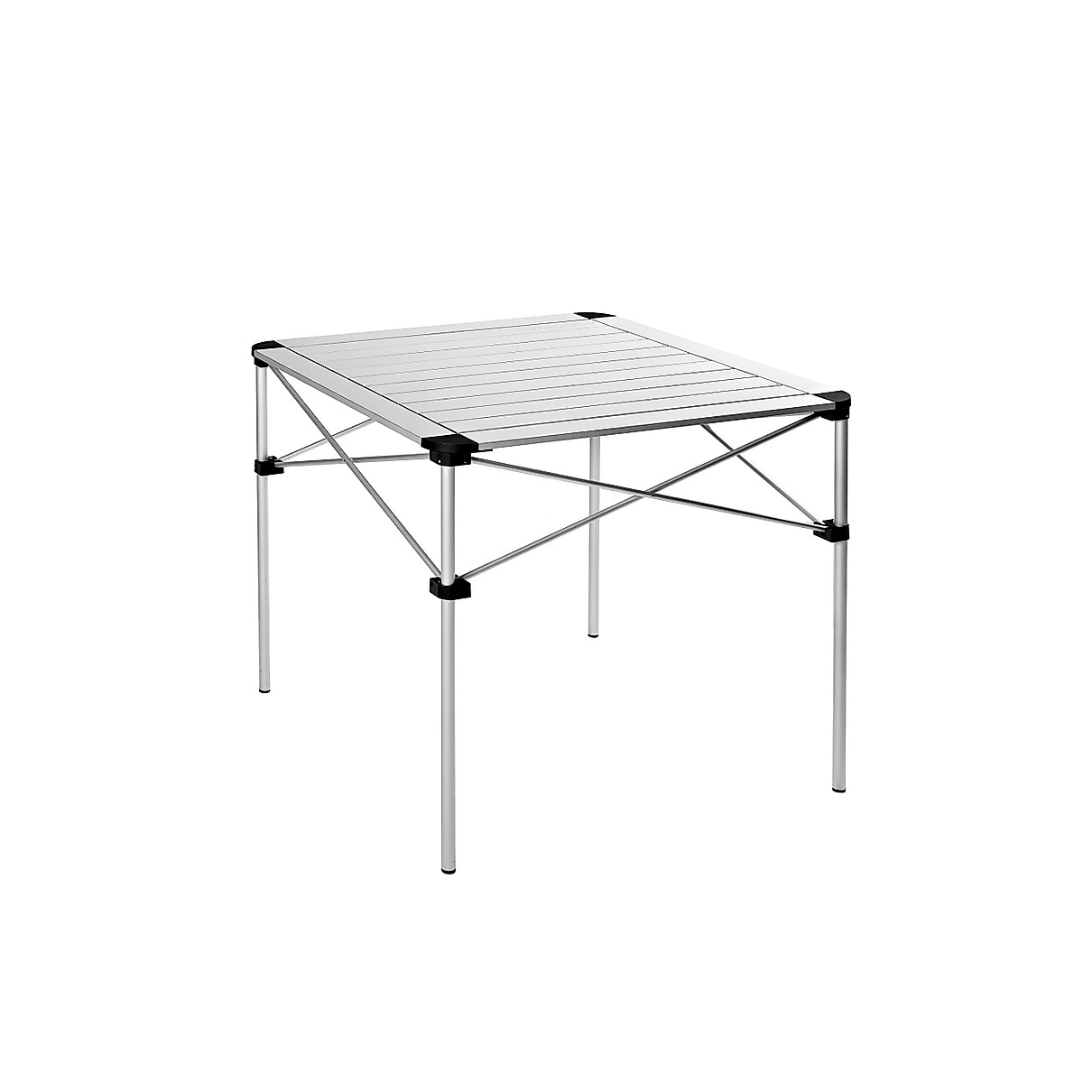 KingCamp KC3961_Silver Camping Table, 27.5"×27.5"×27.1"