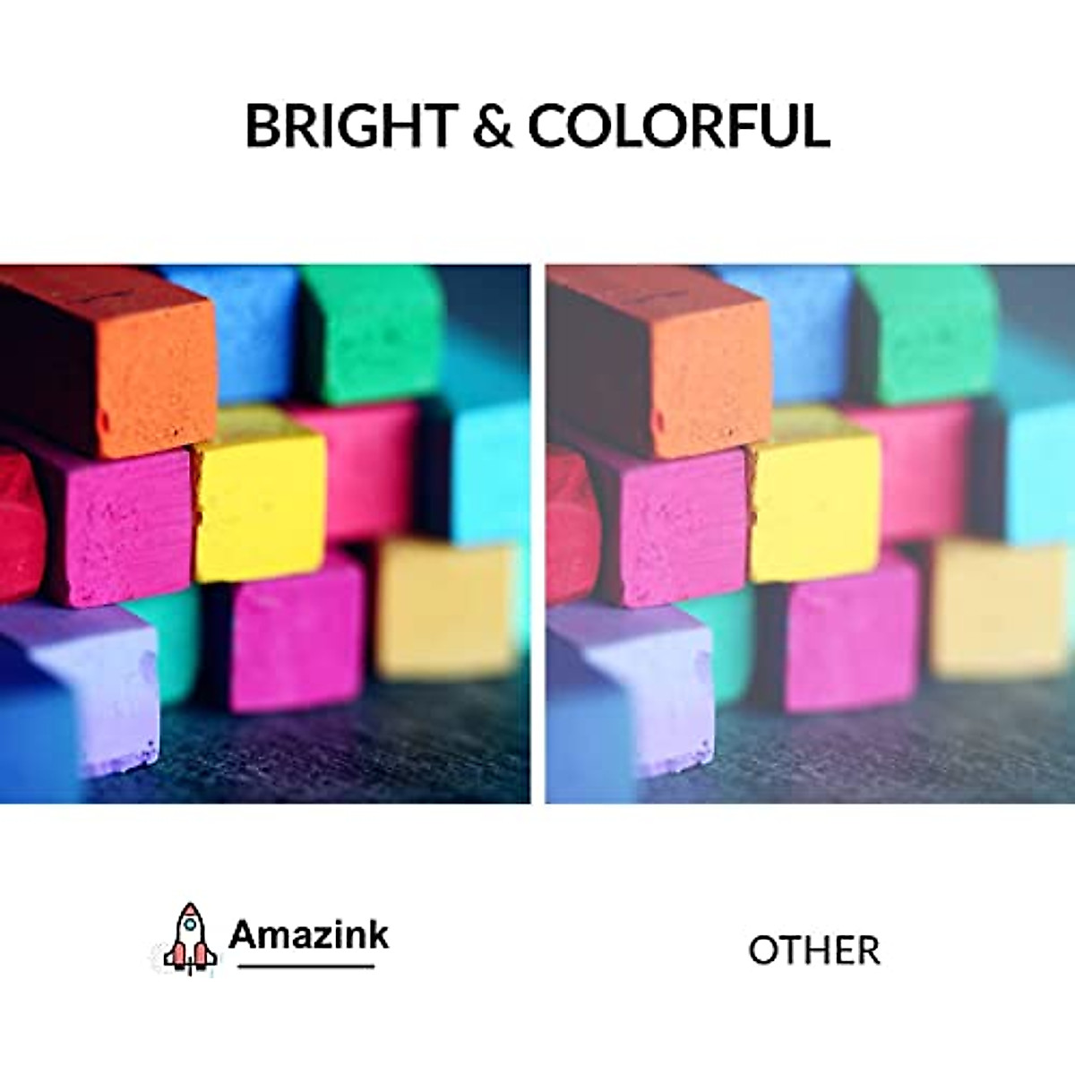 AMAZINK HP 910XL Ink Cartridge Replacement. Works with HP OfficeJet Pro 8024 8015 8025 8028 8035 8022 Printers. 4 Pack Black, Cyan, Magenta, Yellow