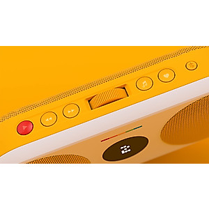 Polaroid P2 Music Player (Yellow) - Powerful Portable Wireless Bluetooth Speaker Rechargeable with Dual Stereo Pairing
