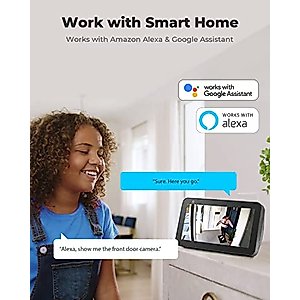 REOLINK Solar WiFi Camera Security Outdoor, 100% Wire-Free, No Hub Needed, 1080p, 2-Way Talk, Night Vision, PIR Motion Detection, Works with Alexa, Argus Eco with Solar Panel