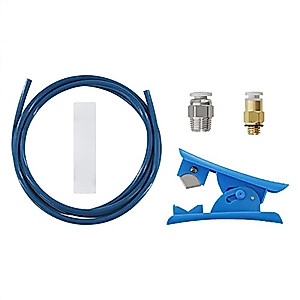 3D Printer Accessories Tubing Blue 1M Tube 1.75mm Filament Fitting Push to Connect for 3D Printer 3 V2 3D Printer Controllers