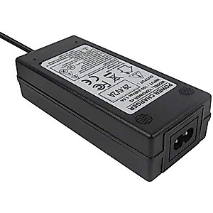 aunstarwei 29.4V 2A Charger Power Supply Adapter for 24V 7S Lithium Battery Pack, Li-ion Battery Charger, DC 5.5x2.1mm