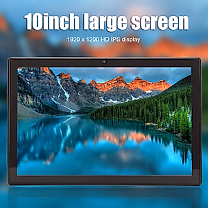 Heayzoki 10 Inch HD Tablet, 6GB 128GB Calling Tablet, IPS HD Touchscreen Blue Callable Tablet, Octa Core Processor, 2.4G 5G Dual Band WiFi