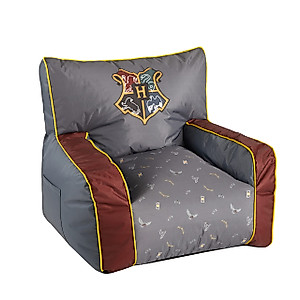 Idea Nuova Harry Potter Oversized Gaming Bean Bag Chair with Side Pocket